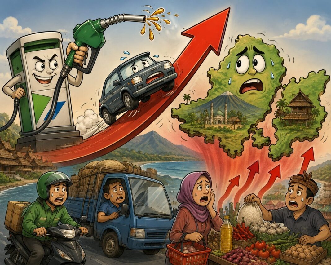 Pemprov NTB Sebut Kenaikan Harga Pertamax Picu Inflasi Daerah ...